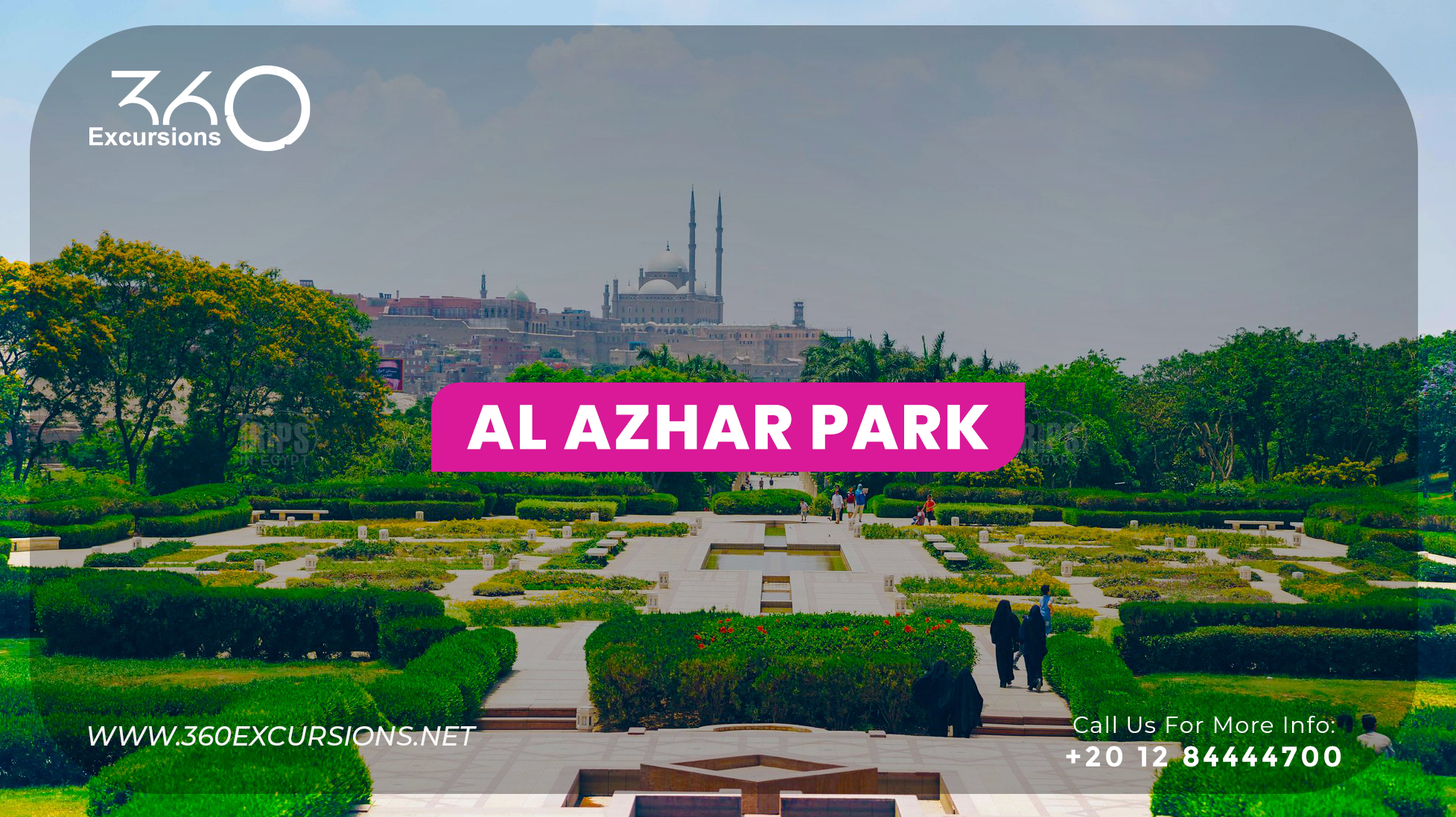 Complete Visitor Guide to Al Azhar Park Cairo | 360 Excursions Sharm el ...